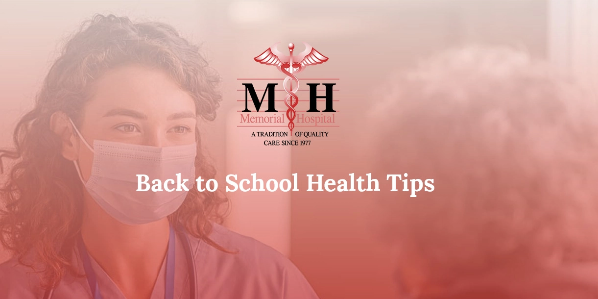 Back to School Health Tips from Stilwell Memorial Hospital